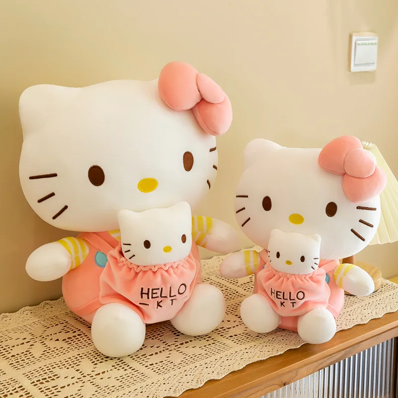 Cute Cat Kitty Plush Doll Pink Student Kt Cat Doll Doll Plush Toy Girl ...