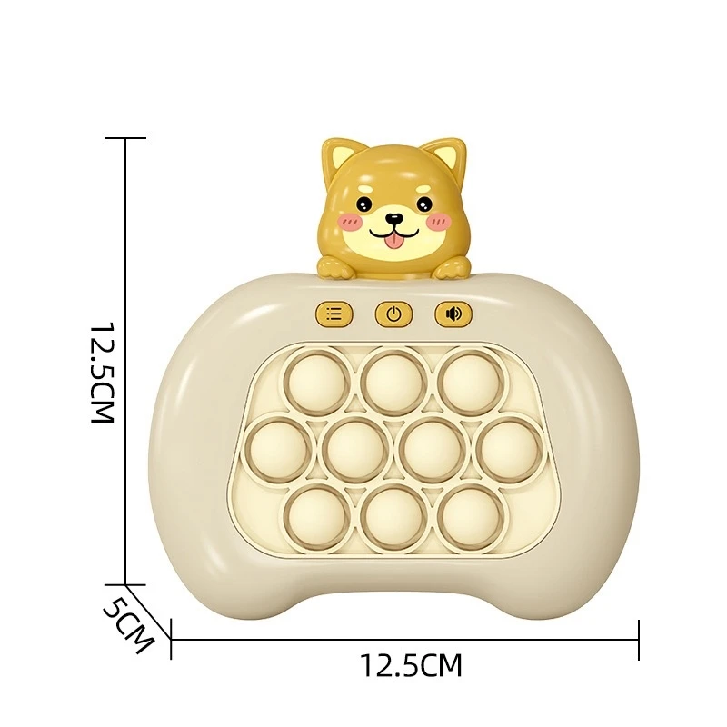 New Quick Pop Light Up Console Game Fast Push It Fidget Toy Quick Push ...