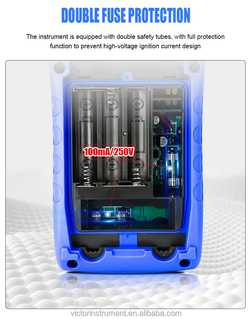 VICTOR 05S New Version Loop Calibrator High Precision Voltage Current Simulation Transmitter ...