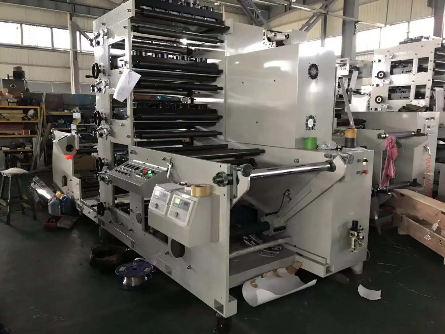 Gp1100-6b Flexo Label Printing Machine Uv Oven Film Paper Film Stickers ...