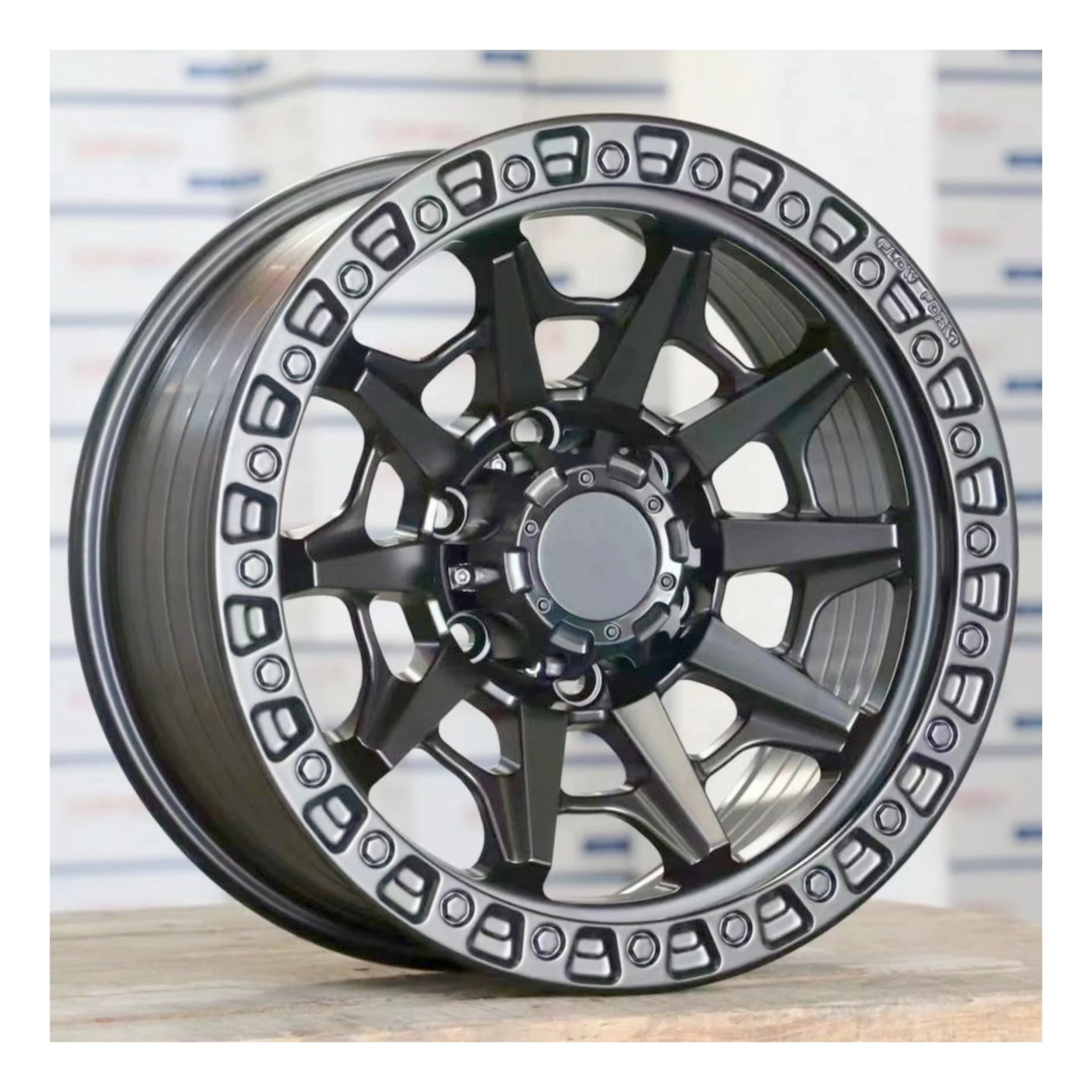 4x4 Beadlock Offroad Mud Alloy Wheels 16 to 22 Inch 6x139.7 6 Holes ...