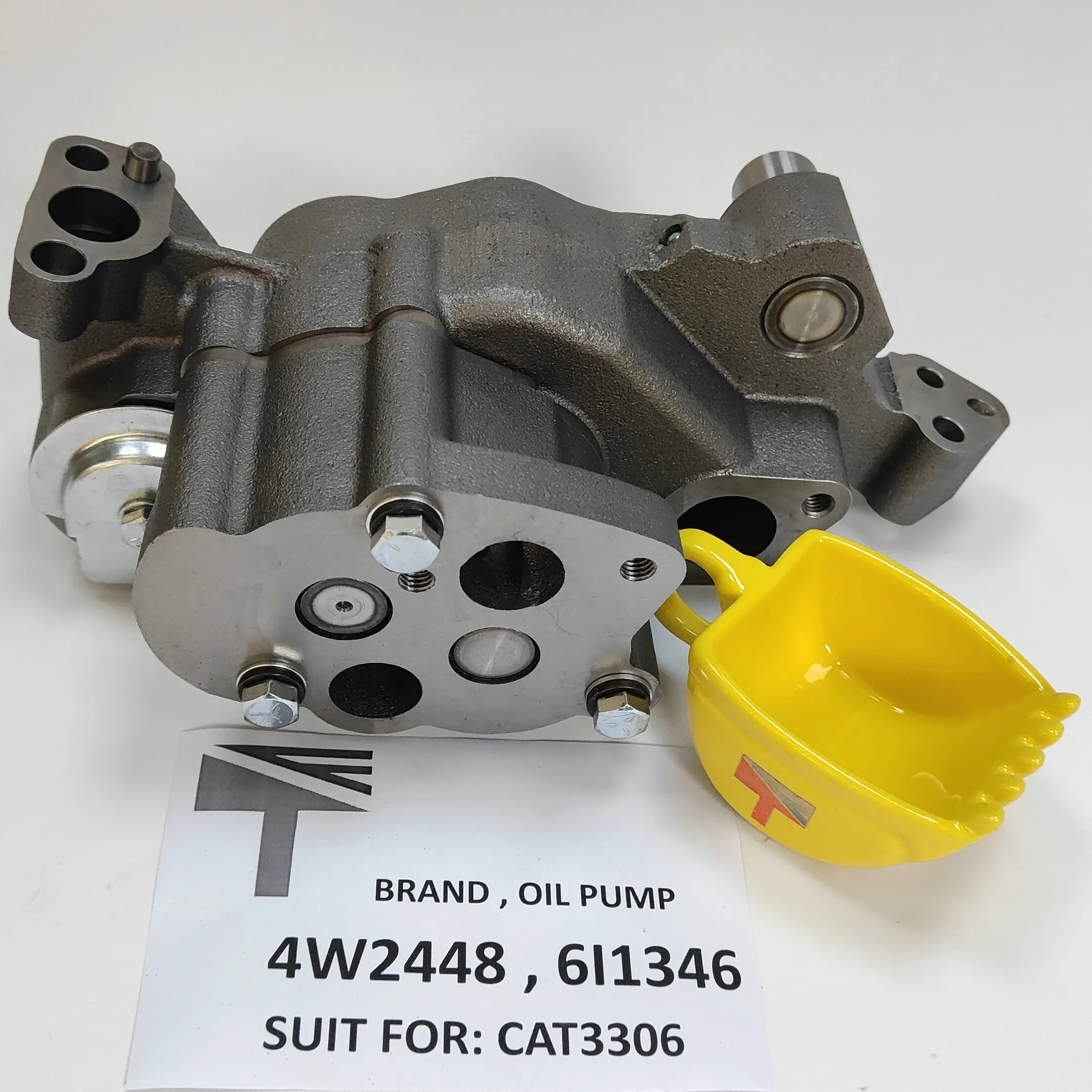 3306 Oem Engine Spare Parts Oil Pump For Diesel Wheel Loader 966f 966g Odm