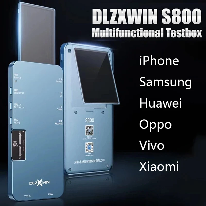 S800 Test Box - Reliable LCD Screen Tester for Iphone & Samsung