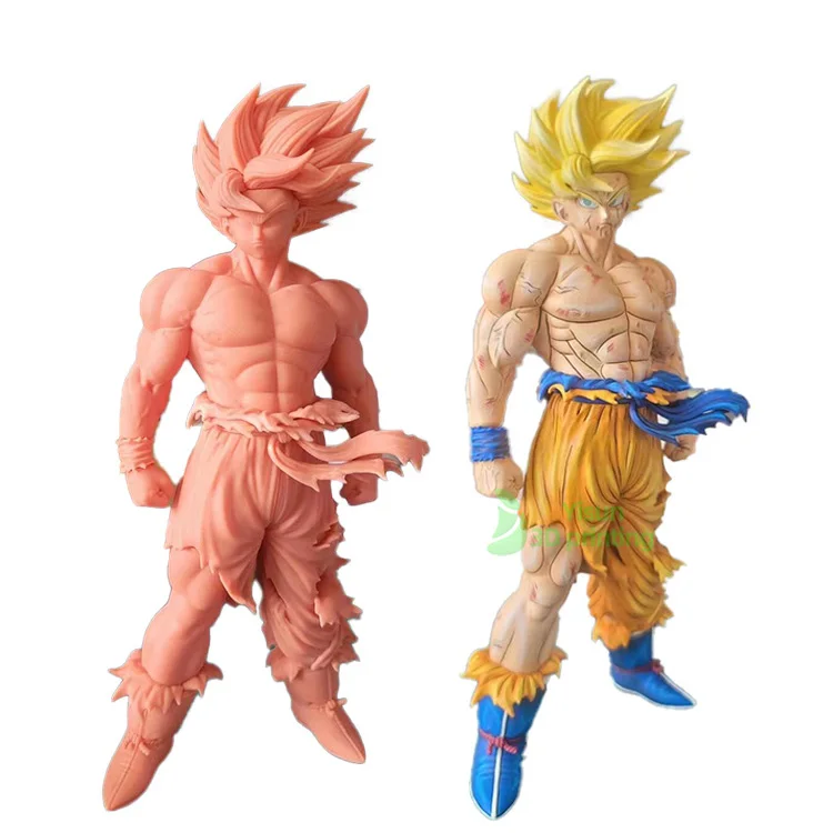 Anime Figure Mold Casting ABS Plastic Rapid Prototype Machining 3D ...