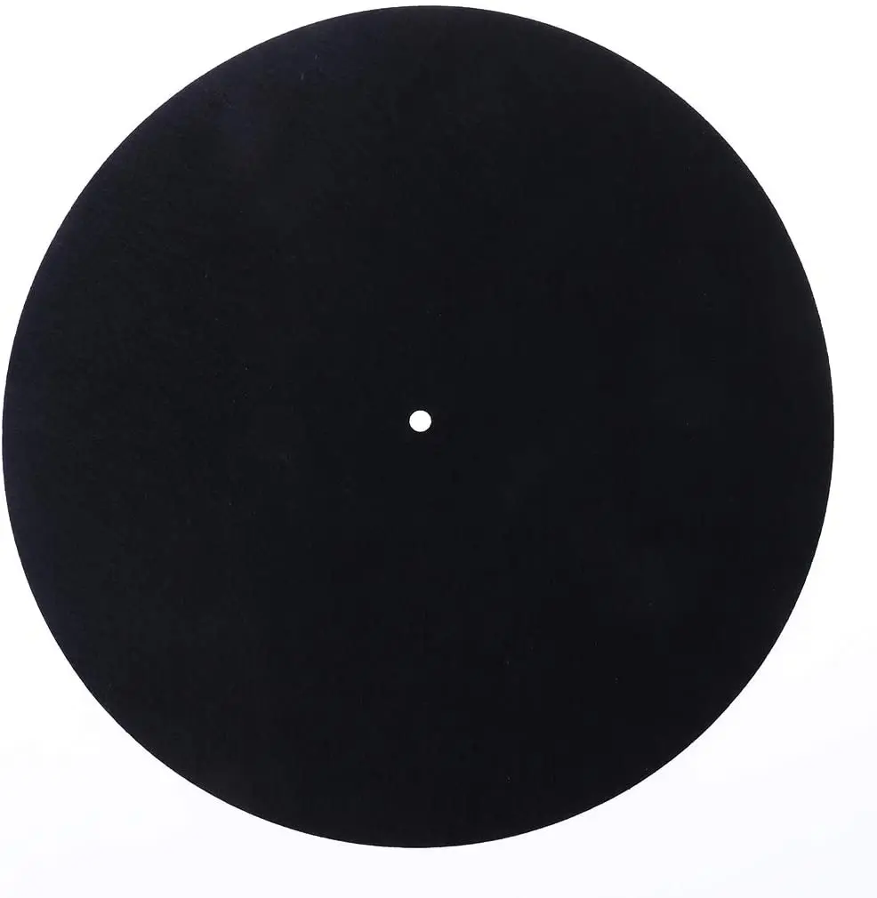 Custom Printed Turntable Felt Record Sound Noise Reduces Round Slipmat ...