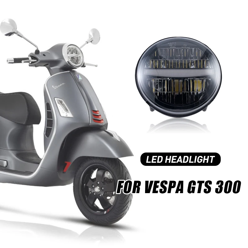 High Light Effect Motorcycle Black Head Lamp Assembly For 2019-2020 ...