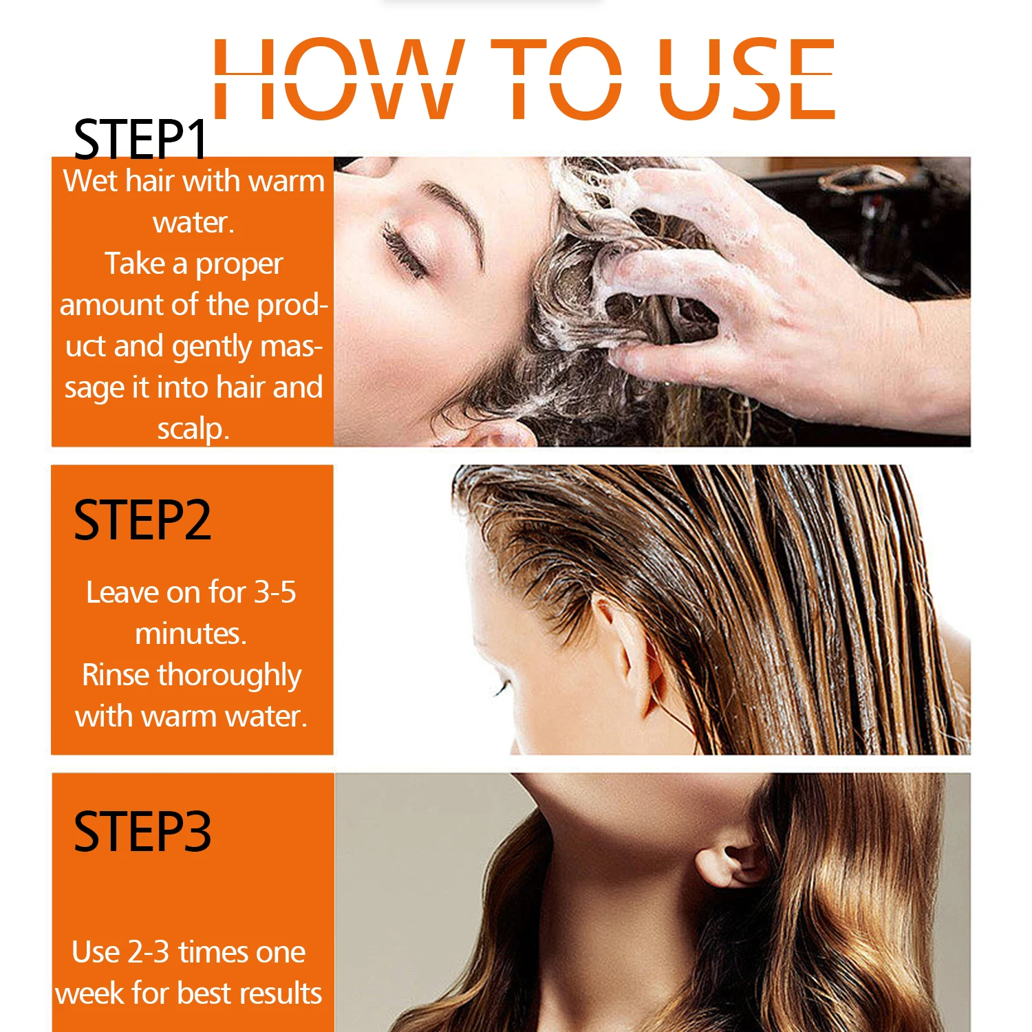 Customization Hiar Care Shampoo Promotes Longer Thicker & Fuller Hair ...