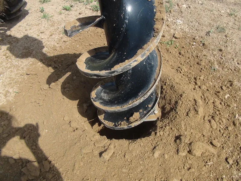 3 Point Tractor PTO Mounted Post Hole Digger Tree Planting Machine ...