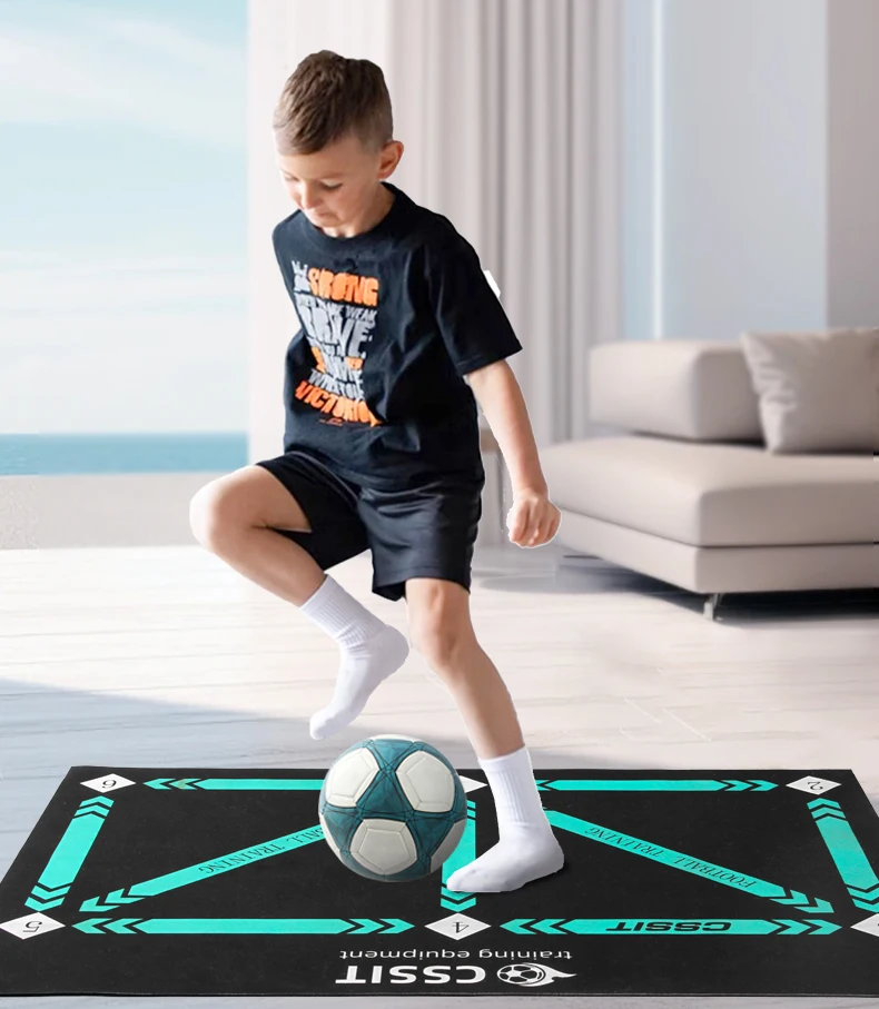 Football Training Mat Soccer Training Mat Anti-Slip Footstep Mat ...