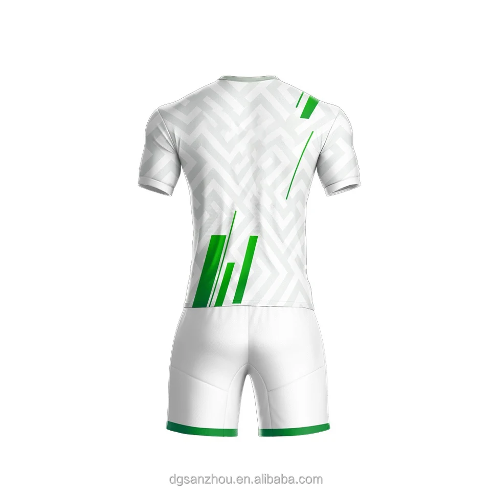 Custom Football Jersey Uniform Set Sublimation Printed Soccer Wear For ...
