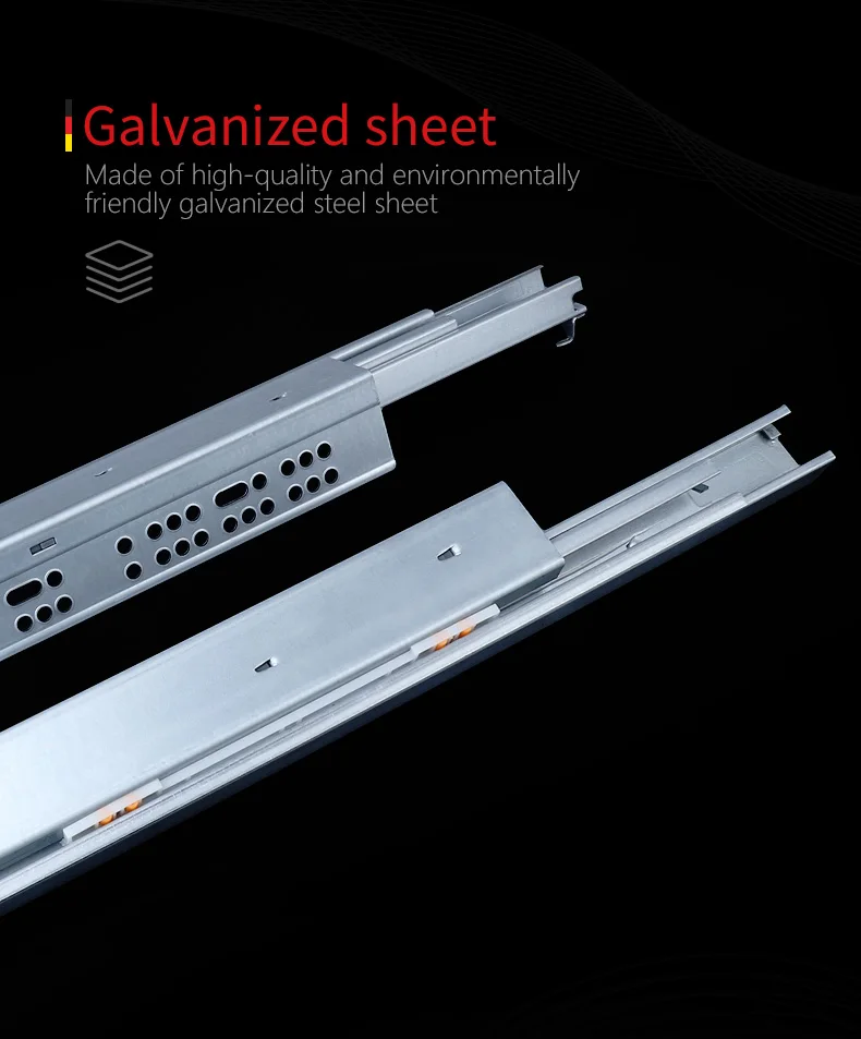 Full Extension Drawer Slides - Smooth & Durable Performance