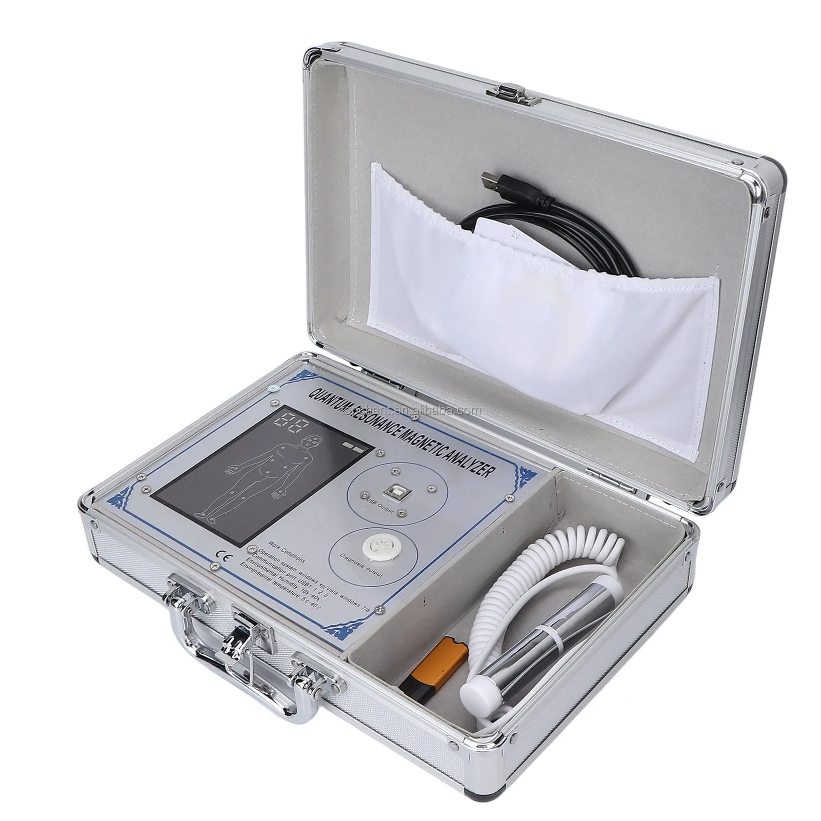 Foldable Quantum Resonance Analyzer - Full Body Health Scan