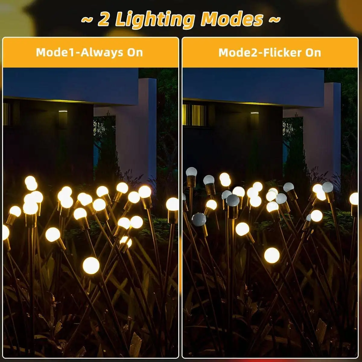 Solar Powered Firefly Lights - Bright, Flexible, and Efficient