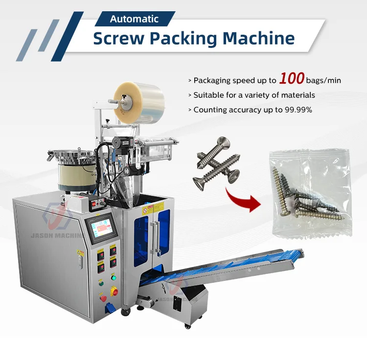 Automatic Counting Small Plastic Parts - Packing Machine
