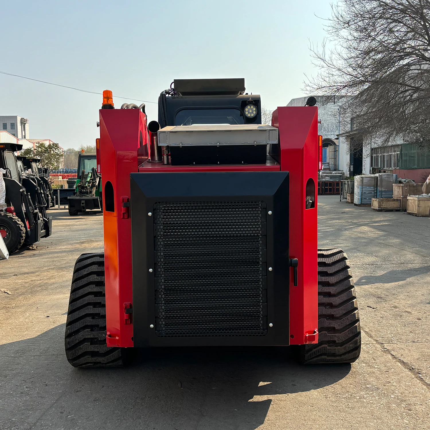 Fast Delivery!! EPA Approved Skid Steer Forest Mulcher Track Loader ...