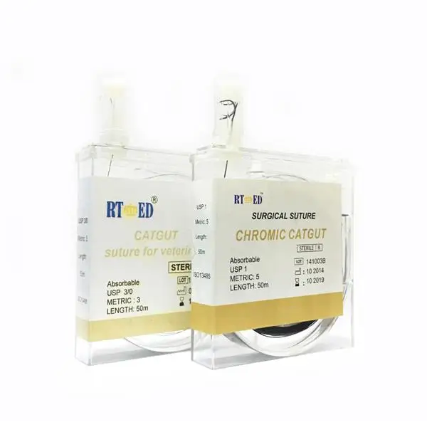 HDK Medical Surgical Absorbable Catgut Suture for Veterinary Use - CE ...