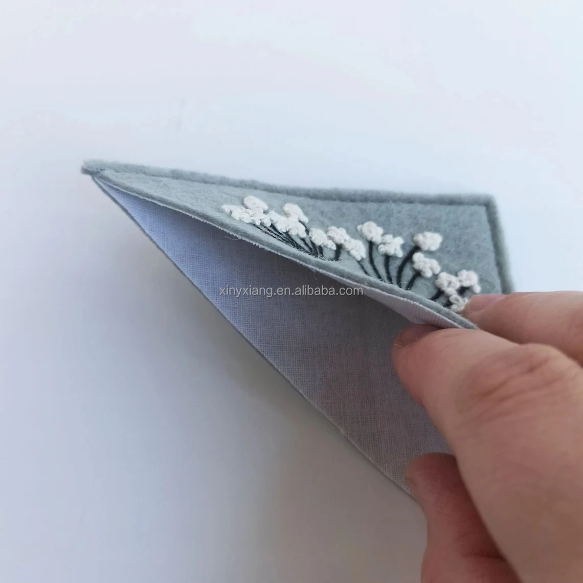 Factory Wholesale Personalized Hand Embroidered Corner Bookmark,Hand ...