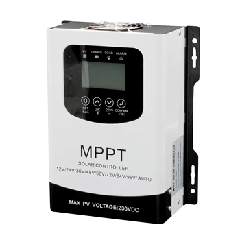 Smart Mppt Charge Controller 30a 50a 60a 80a Solar Controller 12v/24v ...