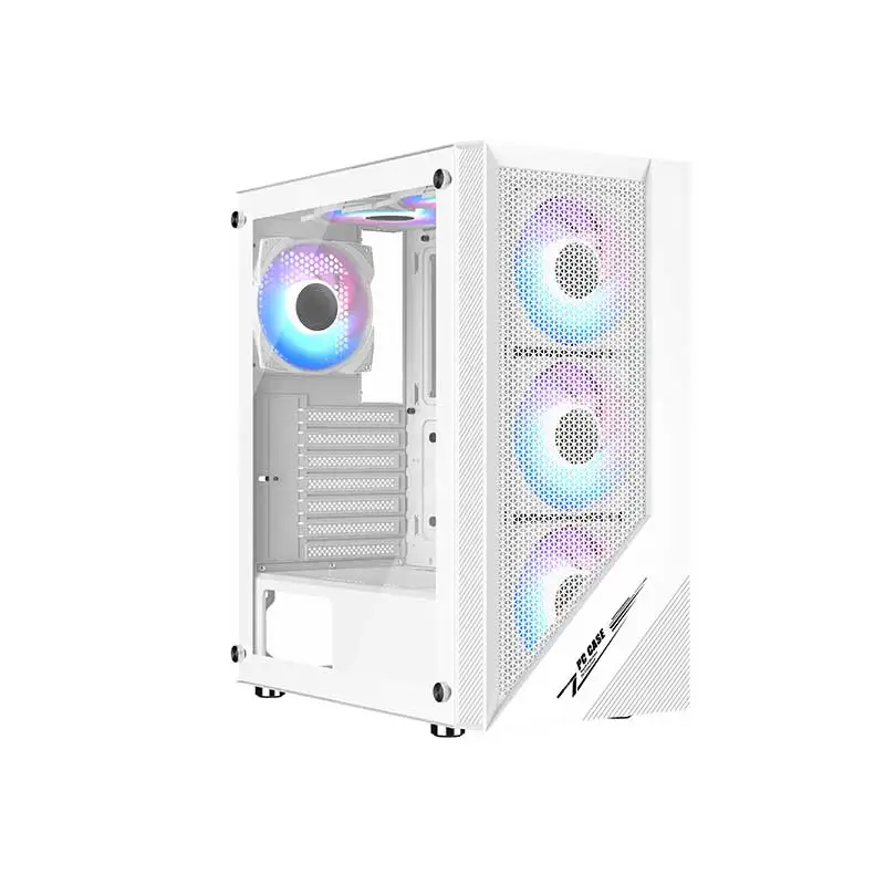 High Quality Mid Tower OEM PC Case White Computador Gabinete Gamer ATX ...