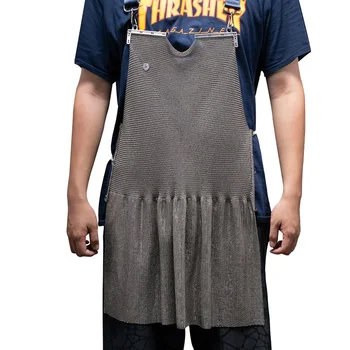 Stainless Steel Chain Mail Metal Mesh Butcher Aprons For Slaughterhouse ...