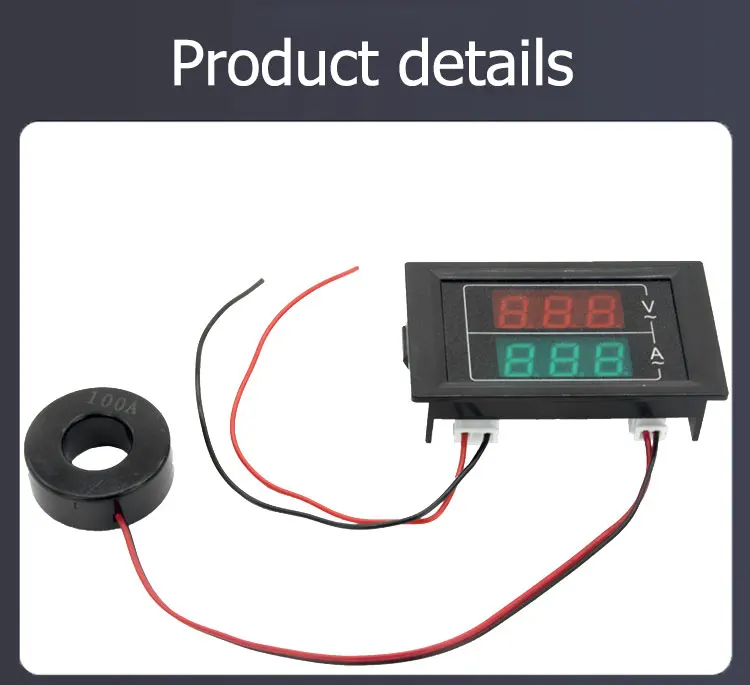 FATO D85 Digital Display Meter Panel - High Precision AC Voltmeter ...