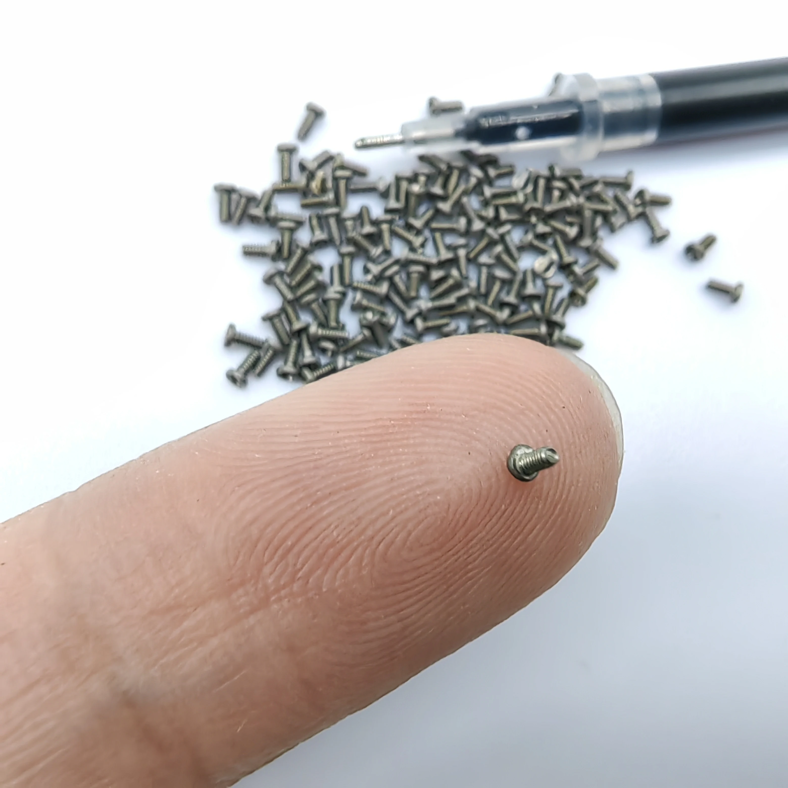 Stainless Steel 1mm Small Set Screw Nose Holder Eyeglass Leg Screw Nut ...