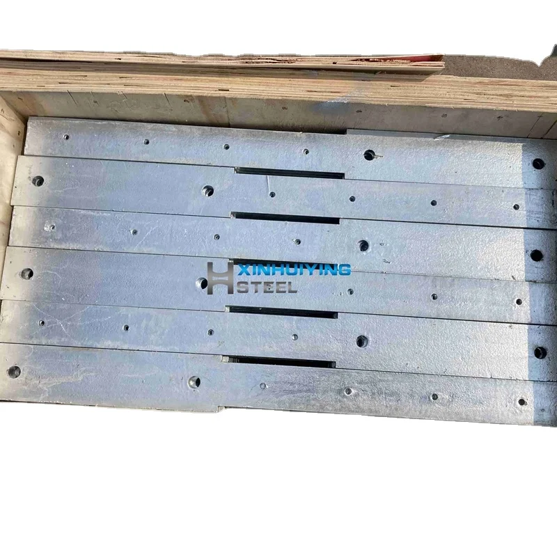 Galvanized Retaining Wall Steel Post Arrow Offset Style Fence Brackets ...