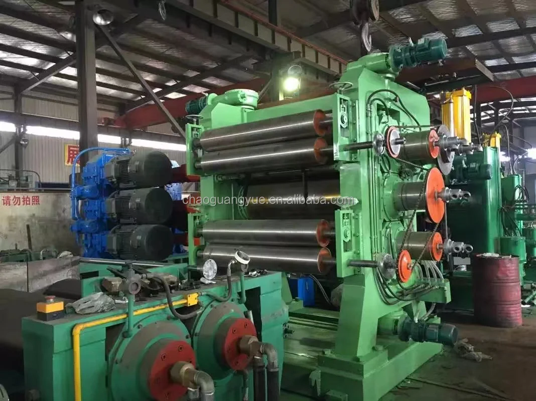 Four Roll Rubber Calender - Buy Silicon Calendering Machine In Textile ...