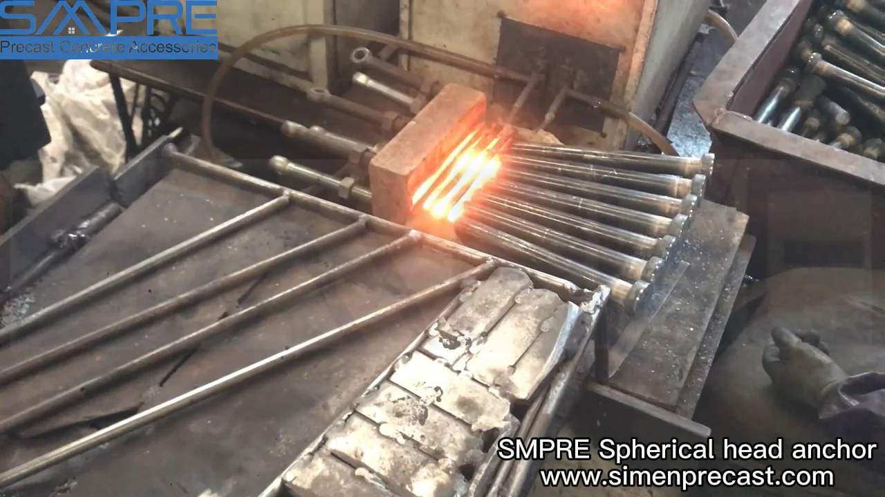 Double Head Spherical Lifting Transport Anchor For Precast Accessories ...