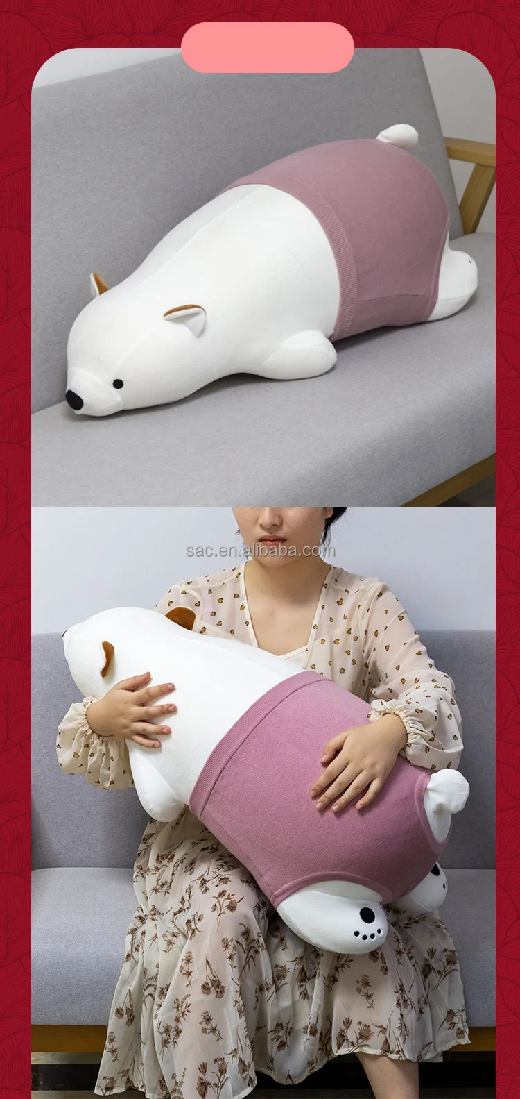 Sacknove Sex Toy - Cute Plush Doll with Remote Control