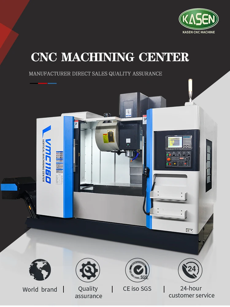 VMC1160 Vertical CNC Milling Machine Fanuc System Affordable Price ...
