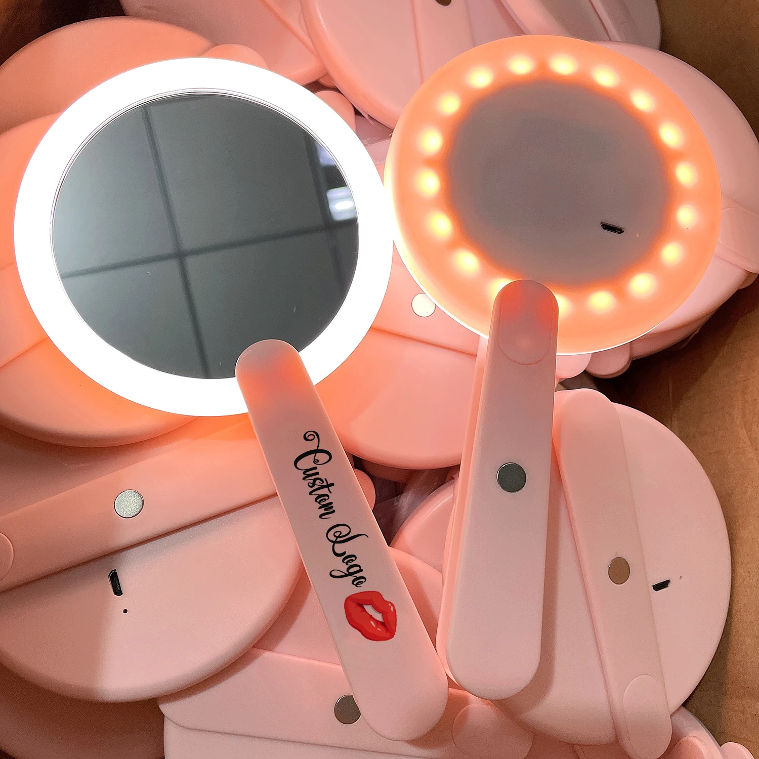 Wholesale OEM Handheld Mirror - Private Label Compact LED