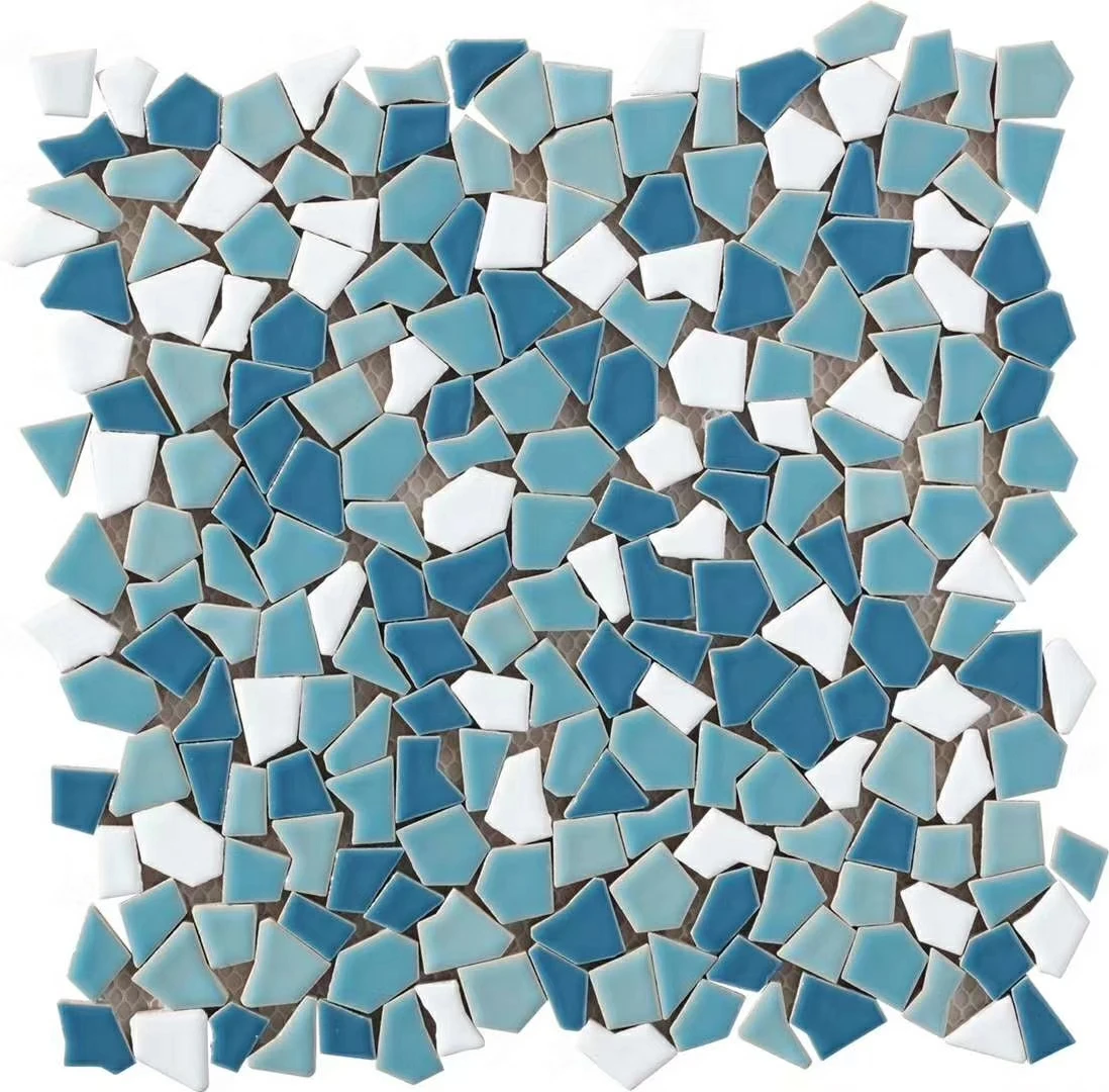 Modern Irregular Colored Particle Mosaic Tile - Buy Wall Ceramic Tiles ...