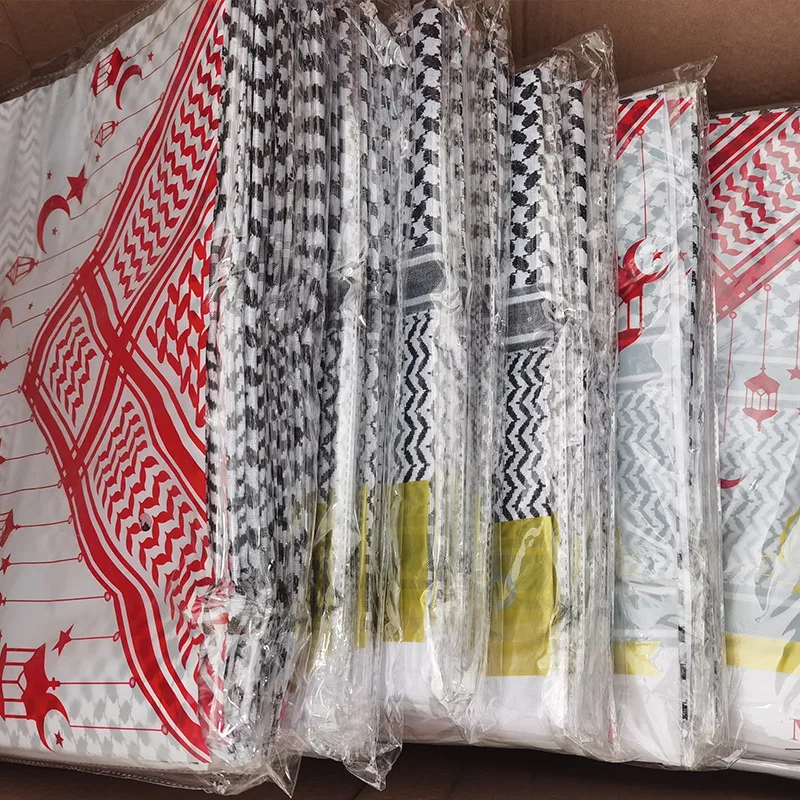 Custom Shemagh Keffiyeh Muslim Arab Scarf Desert Arab Scarves Keffiyeh ...