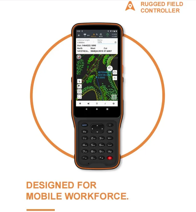 HCE600 Handheld GPS Field Data Collector for CHCNAV I83 I93 with for ...