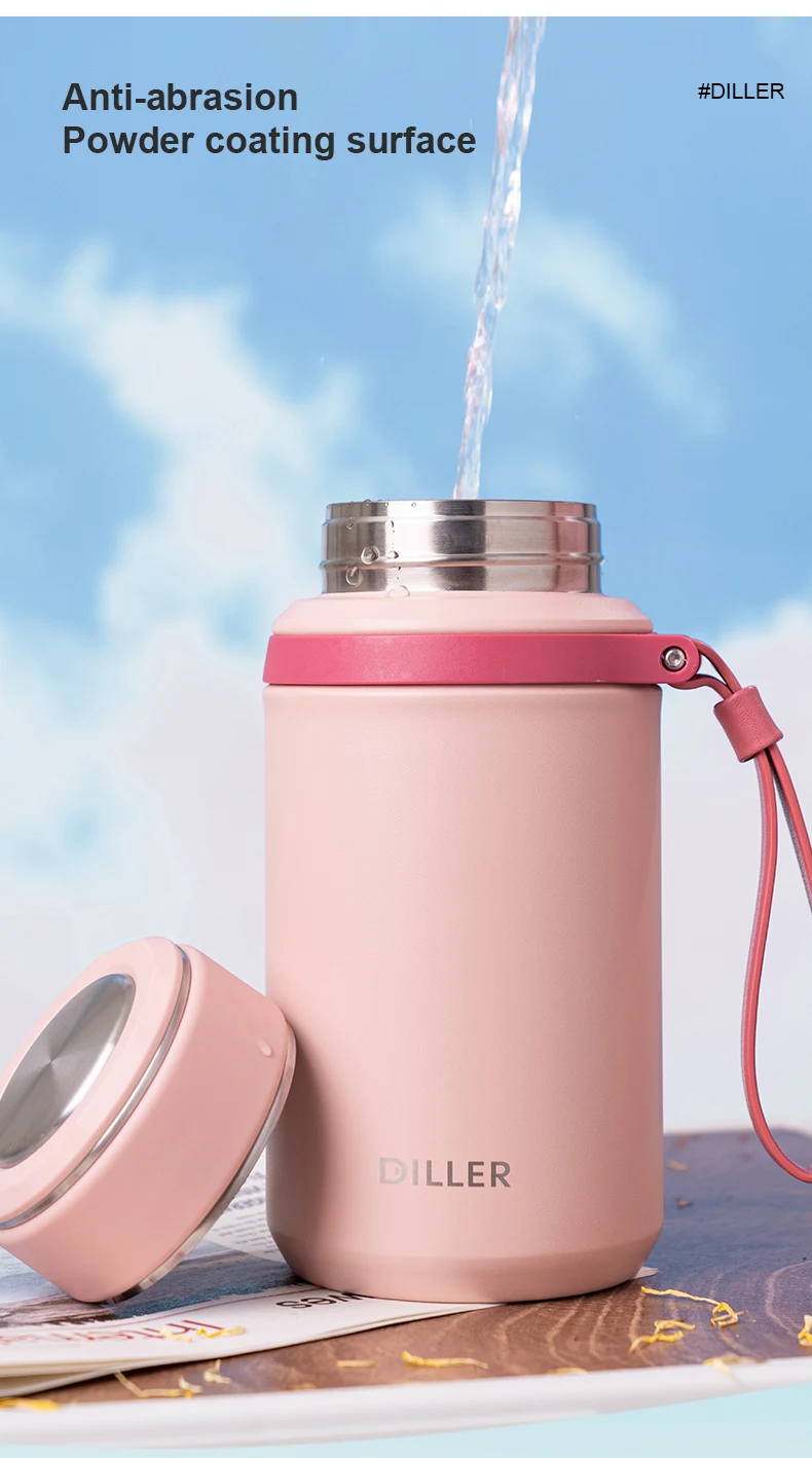 Diller Flasks - Premium Stainless Steel Vacuum Water Bottles