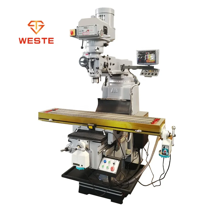 Vertical Turret Milling Machine M3 M4 M5 Which Equals To 4h 5h ...