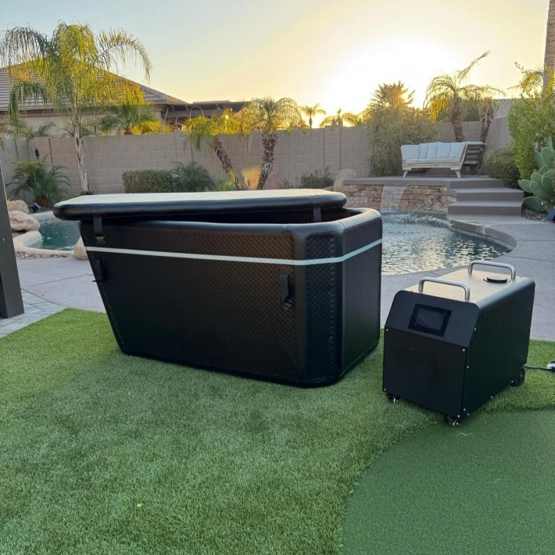 Athlete Spa Portable DWF Folding Ice Bath Tub PVC Drop Stitch ...