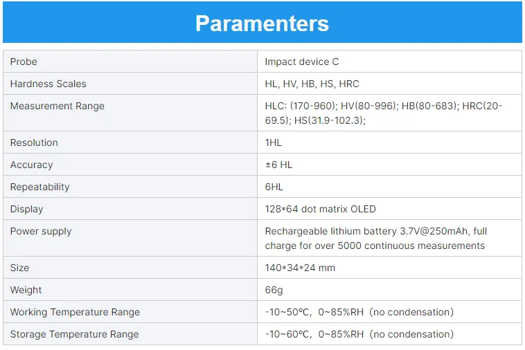 Ls252c Universal Precise Leeb Hardness Tester Sclerometer Testing ...