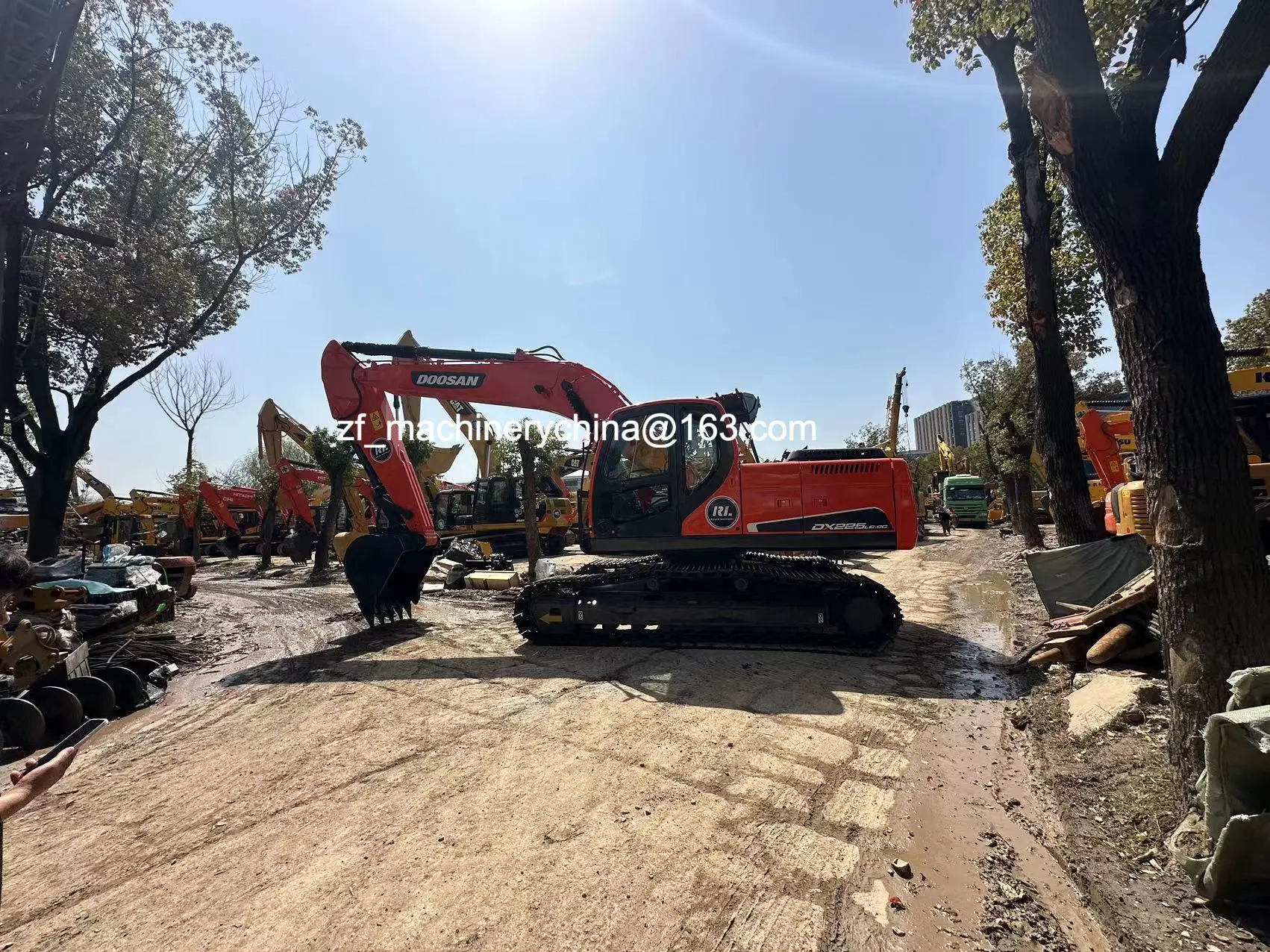 Used Doosan Excavator Dx225lc Dx225lca Excavator Doosan Dx225 Crawler ...