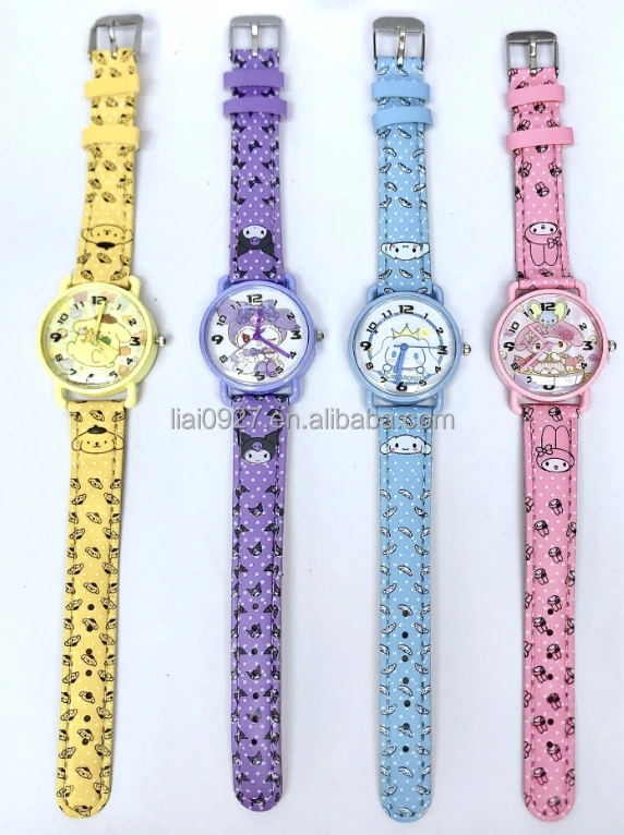 Custom Gifts Kids Watch Kawaii Anime Ro Mi Led Girls Gift Toy ...