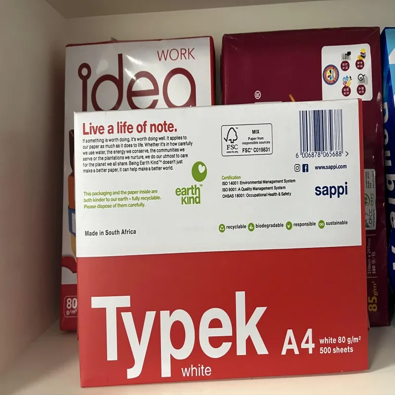 Typek A4 Paper One 80 Gsm 70 Gram Copy Paper / Bond Paper For Sale ...