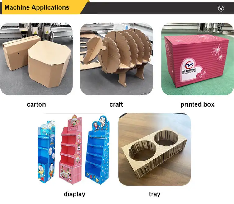 Automatic Kraft Paper Cutting Machine CNC Box Cutter Plotter Cardboard ...