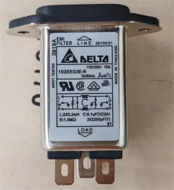 115/250v 15a Emi Filter Ac Power Entry Modules Iec Connector Filter,115 ...