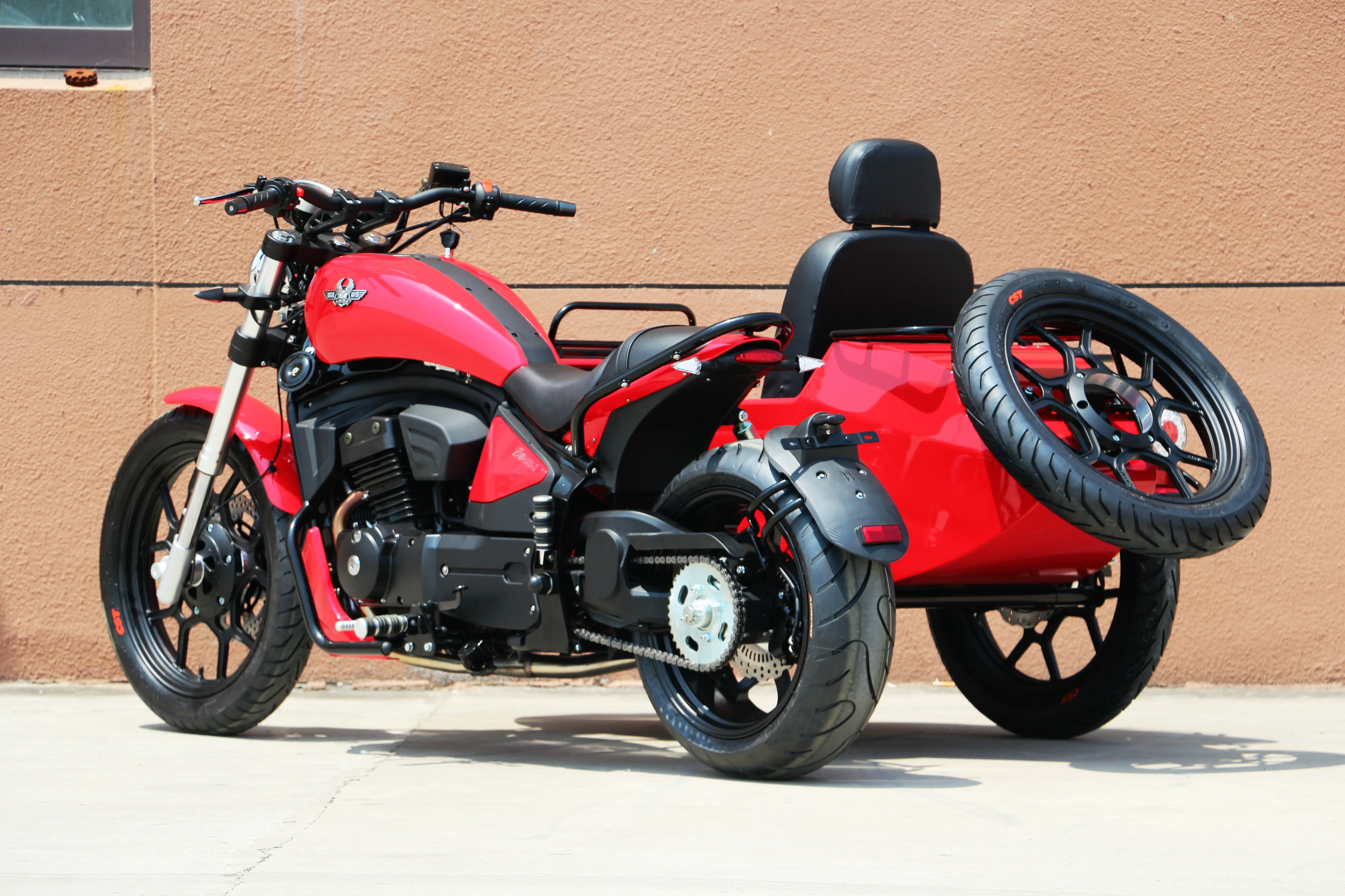 Regal Raptor 400CC Motorcycle with Sidecar - Max Speed 130km/h