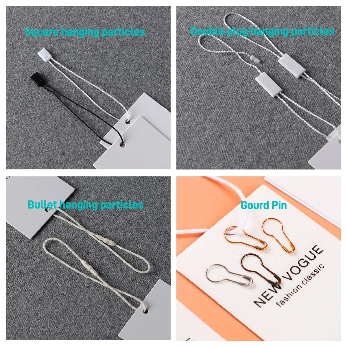 Custom Luxury Eco-Friendly Hot Stamping Foil Swing Tag Recycle Paper ...