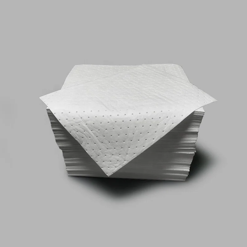 Heavy Weight PP Meltblown Oil Absorbent Mats - High Absorbency