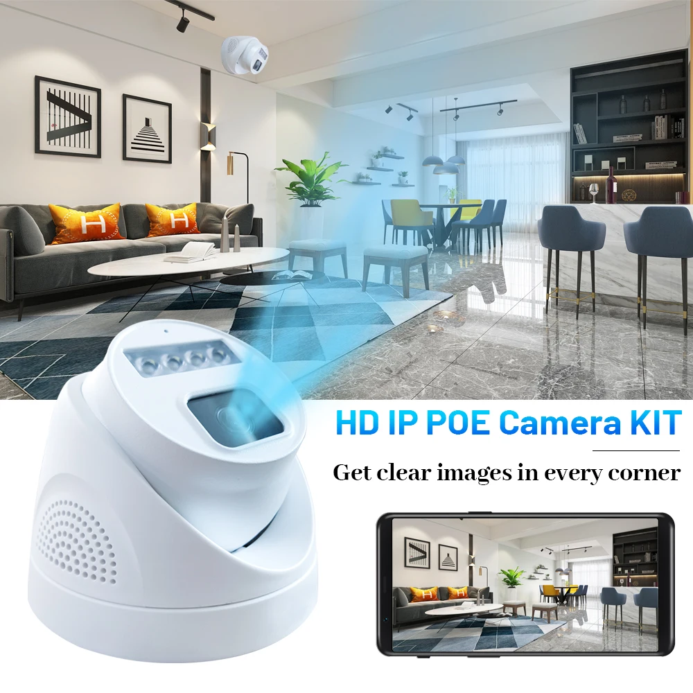 Wesecuu Cctv Products Cctv Camera Kit Outdoor Hd Poe Surveillance Ip ...