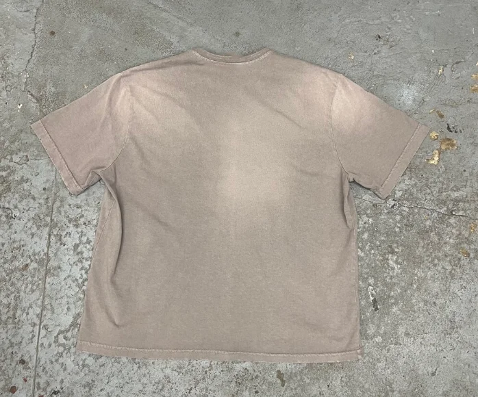 Custom Stone Washed Sun Faded T Shirt - Sustainable & Stylish