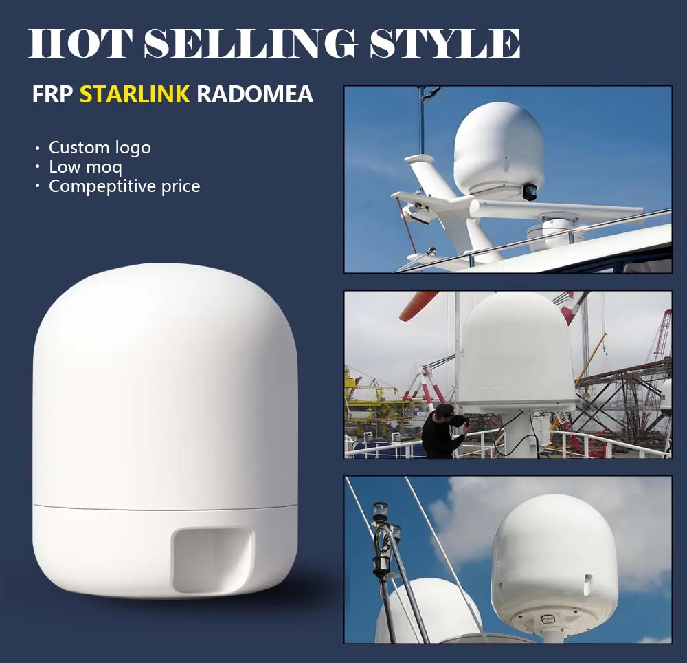 2025 New Cheap Price FRP Starlink Radome Mould Flexible Fiberglass ...